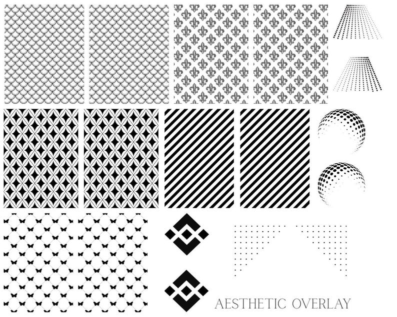 Aesthetic Overlay Waterslide Nail Decals - Etsy