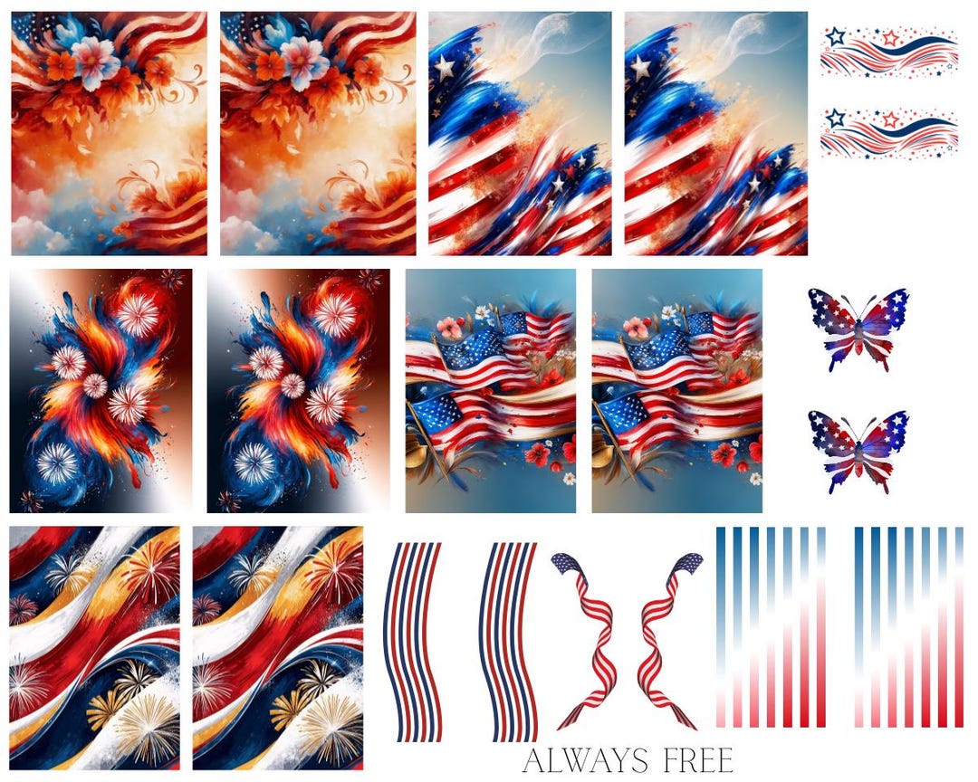 Always Free Waterslide Nail Decals - Etsy