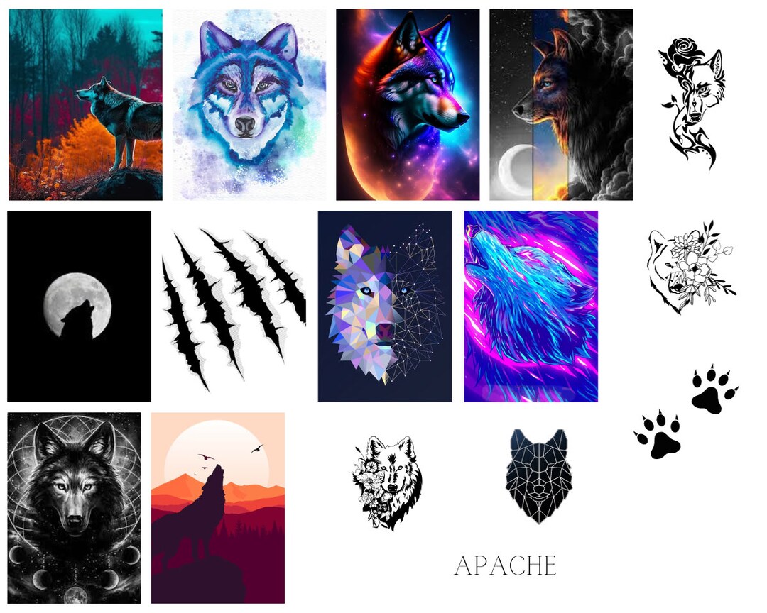 Apache Waterslide Nail Decals - Etsy