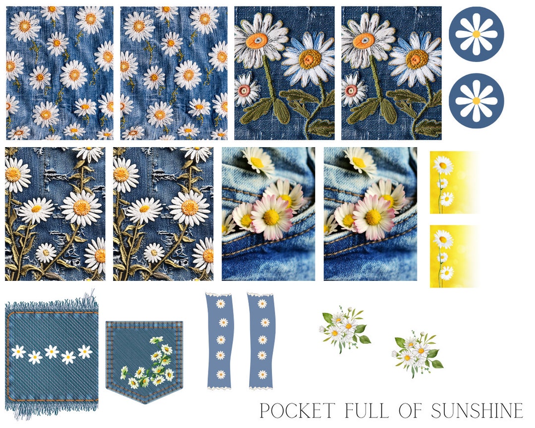 Pocket Full of Sunshine Waterslide Nail Decals - Etsy