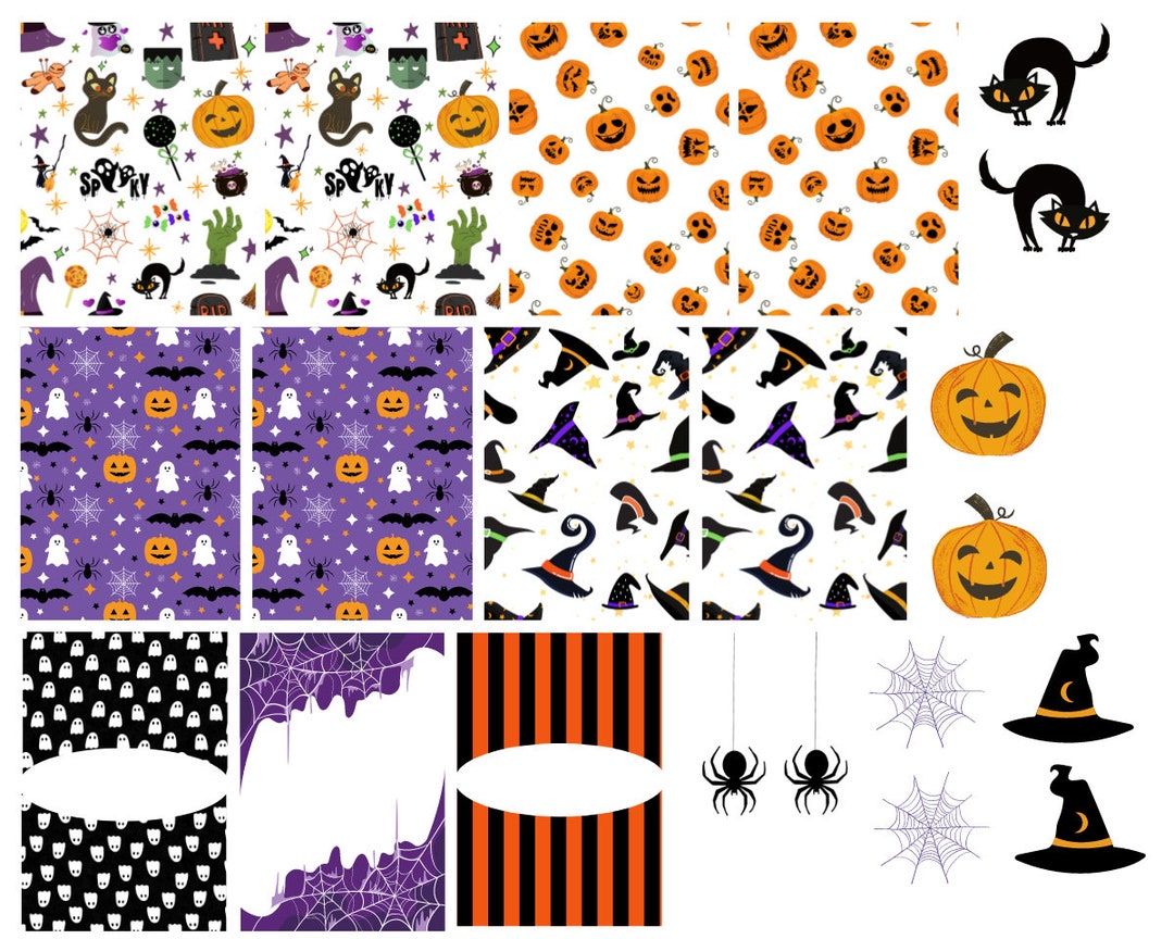 Too Cute to Spook Waterslide Nail Decals - Etsy