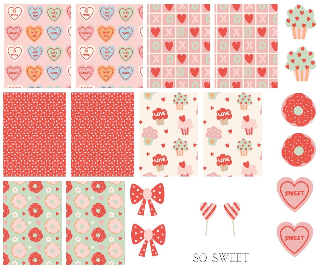 So Sweet Waterslide Nail Decals - Etsy