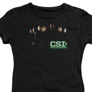 CSI: Crime Scene Investigation Cast Woman's and Juniors Black Shirts - Etsy