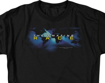 The Amazing Race Globe Logo Kid's Black Shirts | Etsy