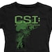 CSI: Crime Scene Investigation Evidence Woman's and Juniors Black ...