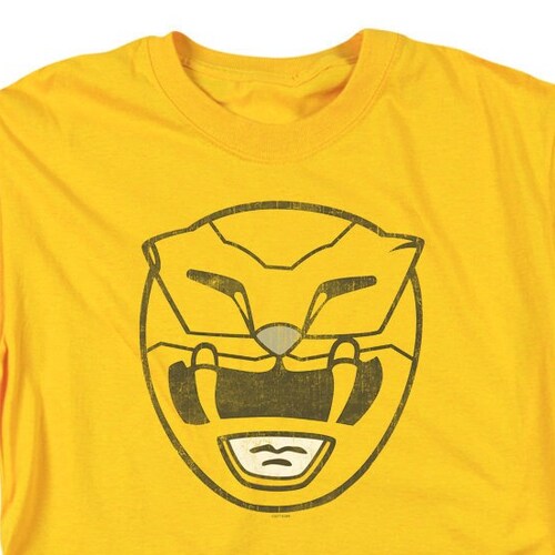 Power Rangers Yellow Ranger Yellow Shirts - Etsy