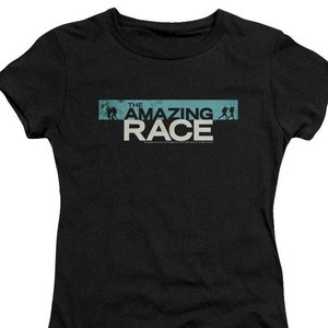 The Amazing Race Bar Logo Woman's and Juniors Black Shirts - Etsy