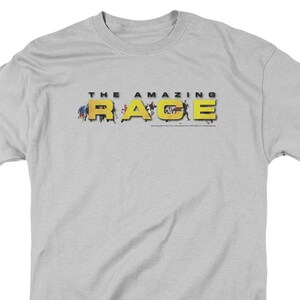 The Amazing Race Running Logo Silver Shirts - Etsy