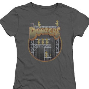 Fraggle Rock Doozer's Construction Woman's and Juniors Charcoal Shirts ...