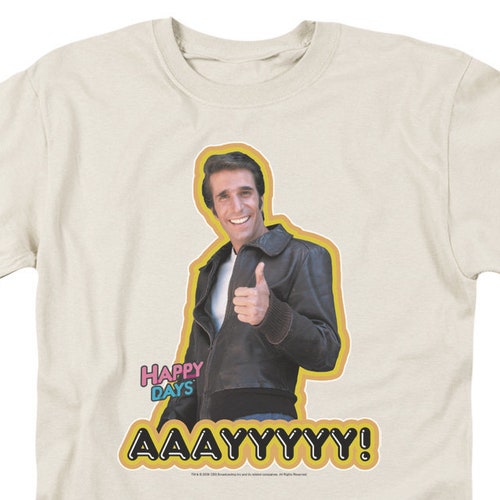 Happy Days the Fonz Slate Shirts - Etsy