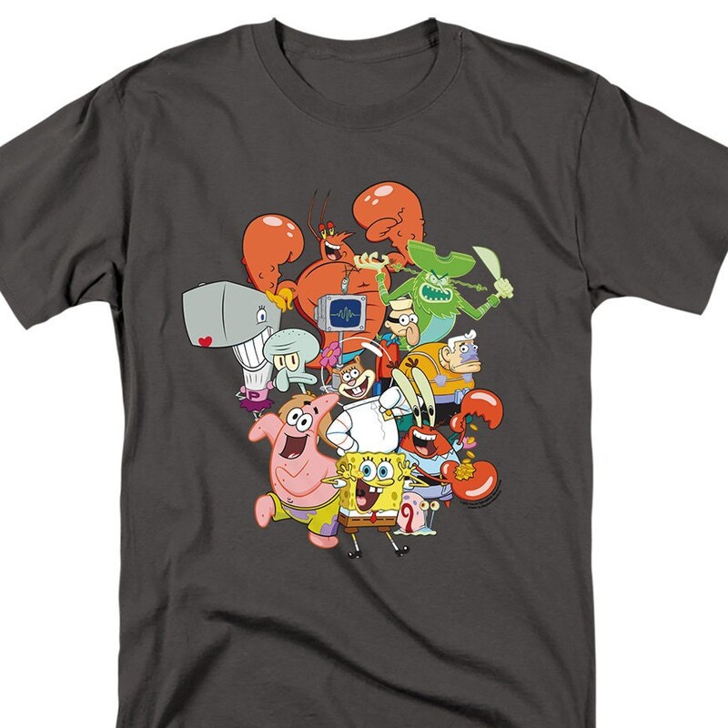 Spongebob Squarepants Grey - Etsy
