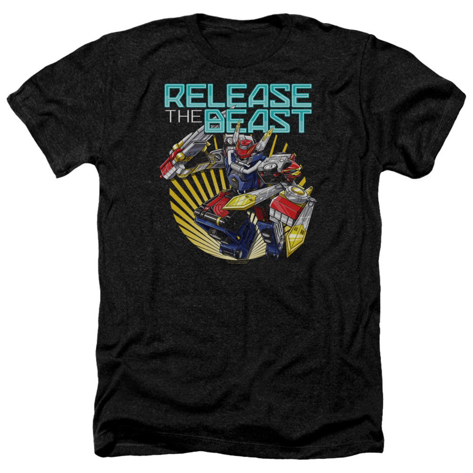 Power Rangers Release the Beast Adult Black Shirts - Etsy