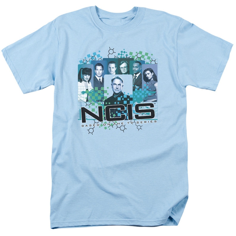 NCIS Cast Light Blue Shirts - Etsy