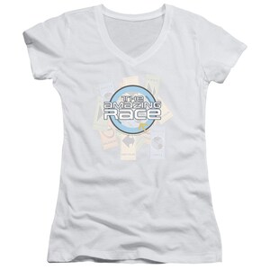 The Amazing Race Logo With Signs Woman's and Juniors White Shirts - Etsy