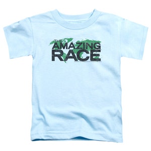 The Amazing Race World Kid's Light Blue Shirts - Etsy