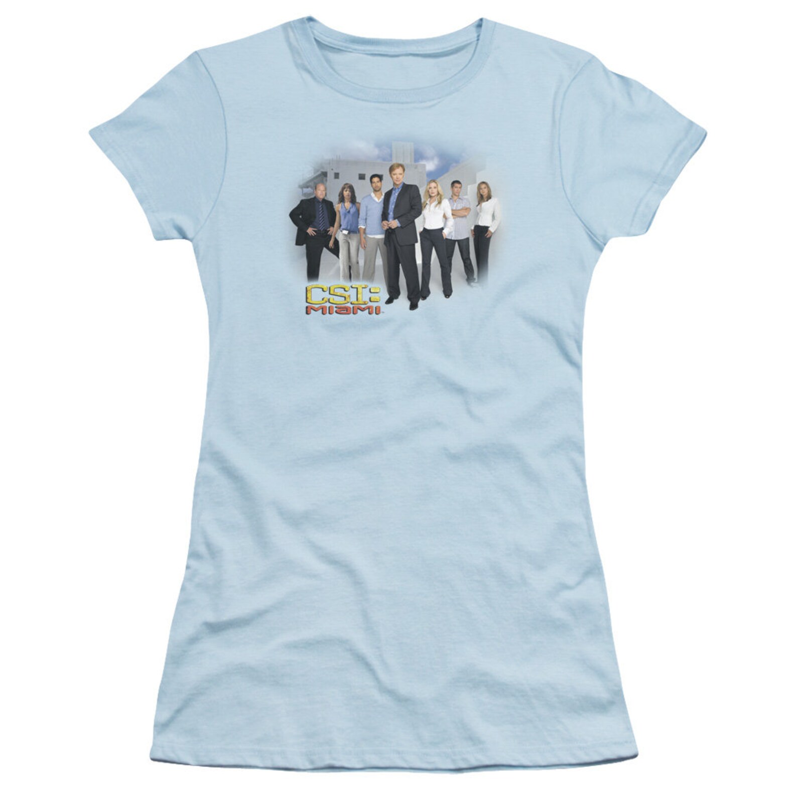 CSI Miami Cast Light Blue Shirts - Etsy