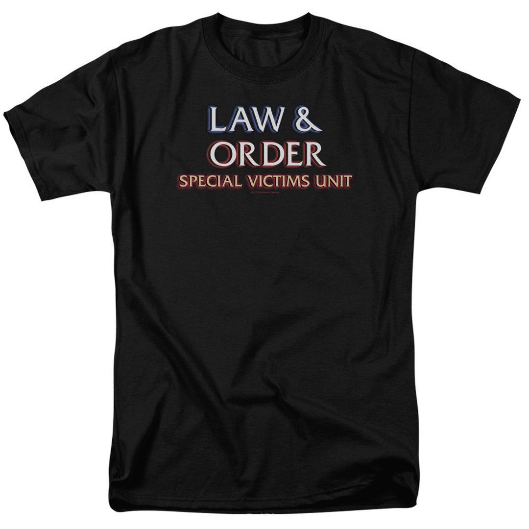 Law & Order Special Victims Unit Logo Black Shirts - Etsy
