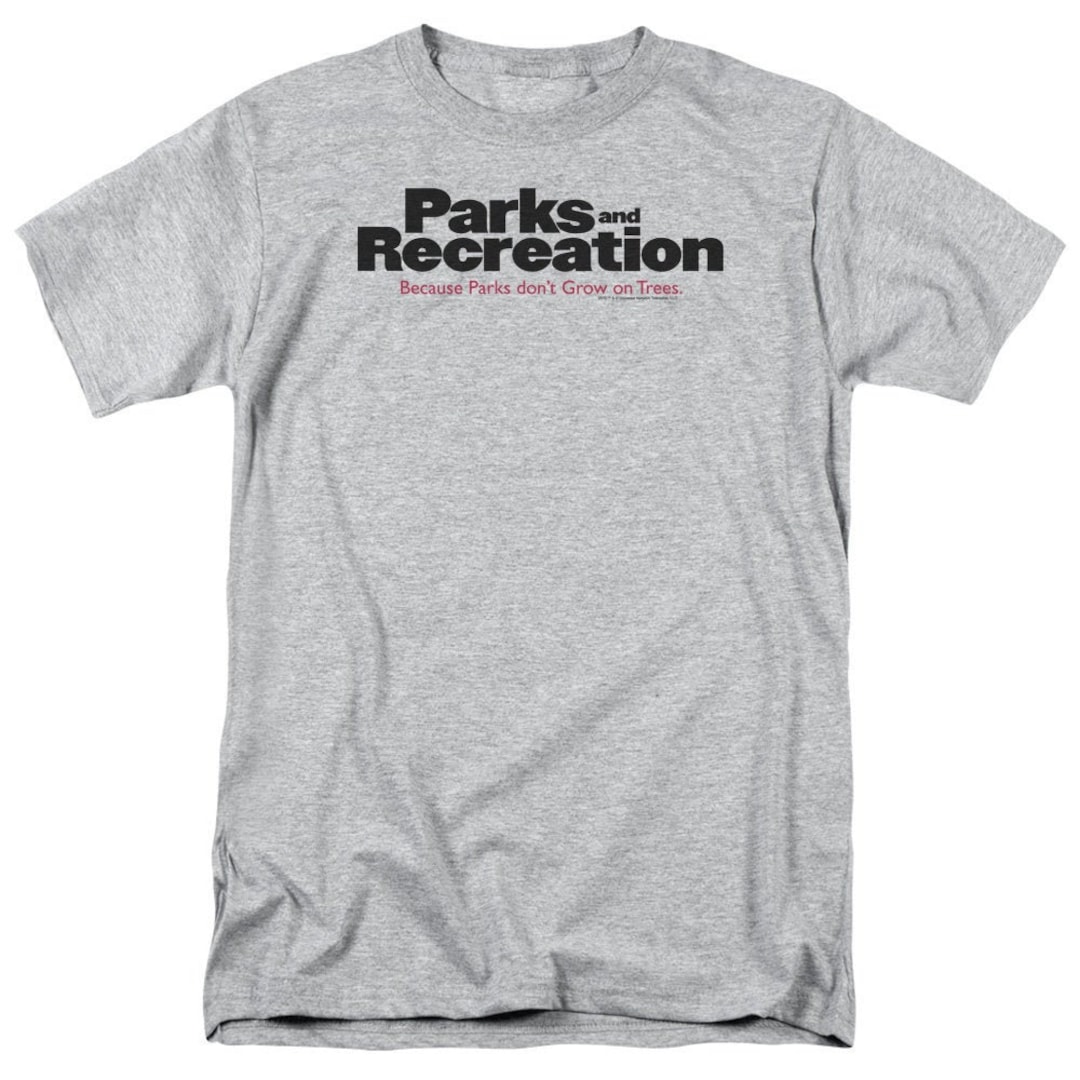 Parks & Recreation Logo Athletic Heather Shirts - Etsy