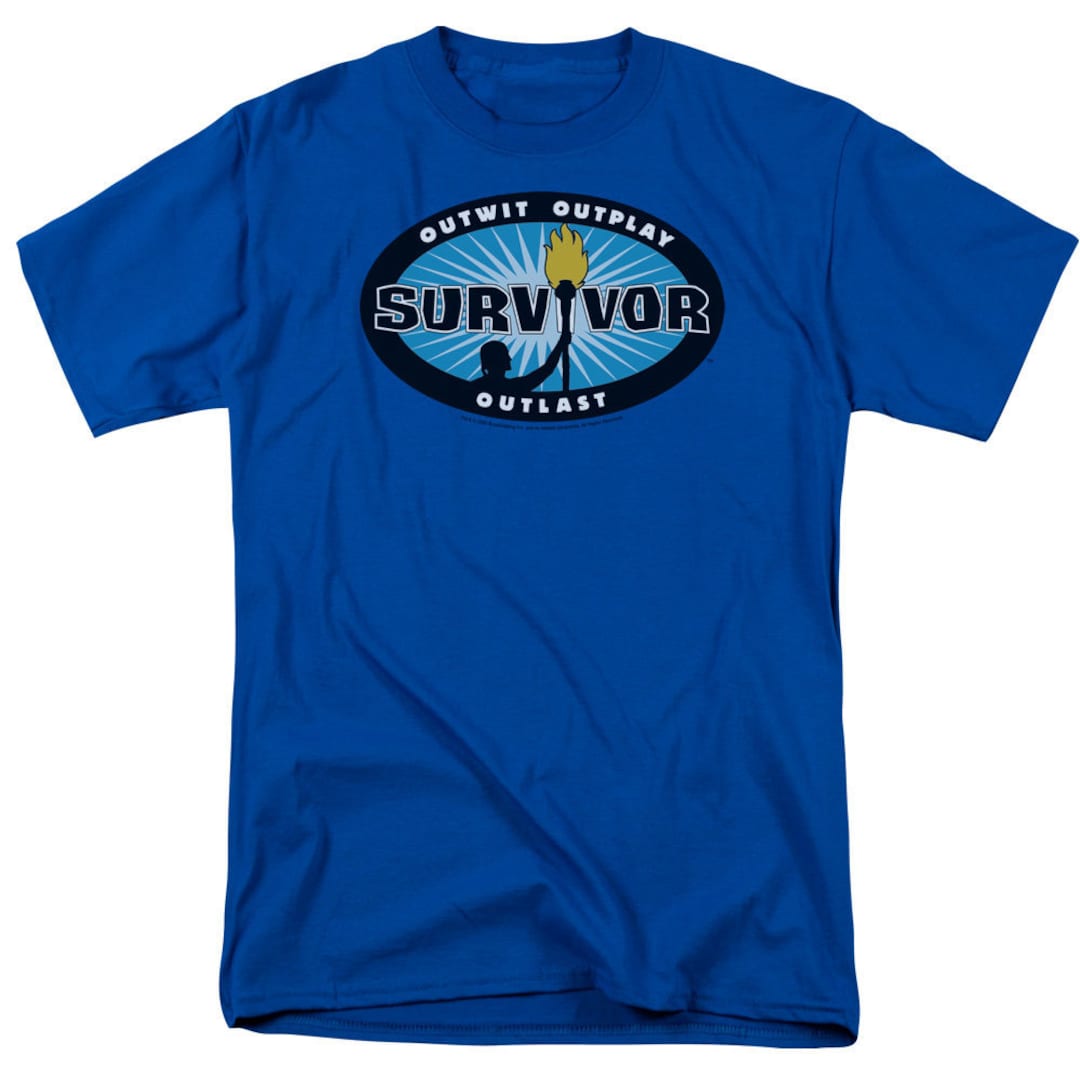 Survivor Blue Burst Royal Blue Shirts - Etsy