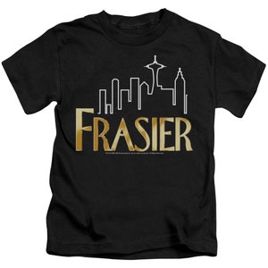 Frasier Logo Kid's Black Shirts - Etsy