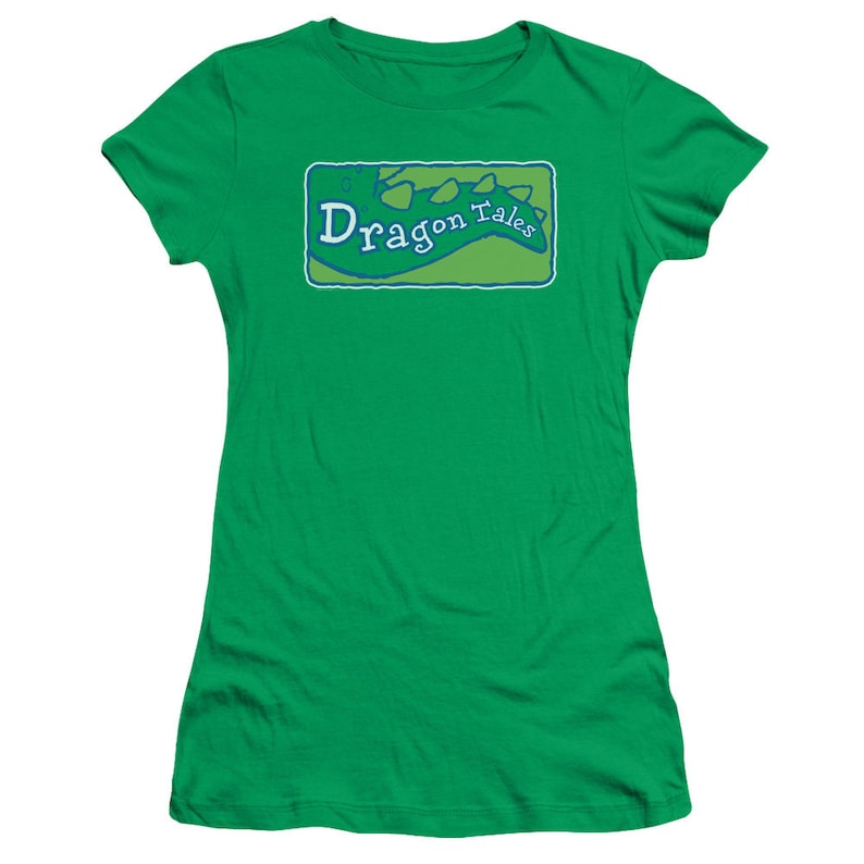Dragon Tales Clean Logo Kelly Green Shirts - Etsy
