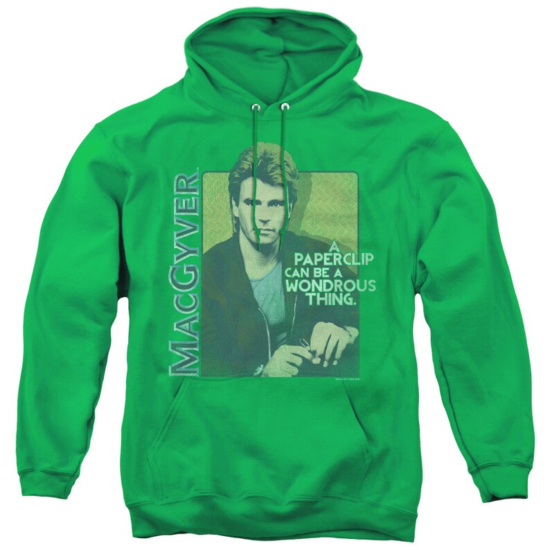 Macgyver A Paperclip Can Be a Wonderous Thing Kelly Green - Etsy