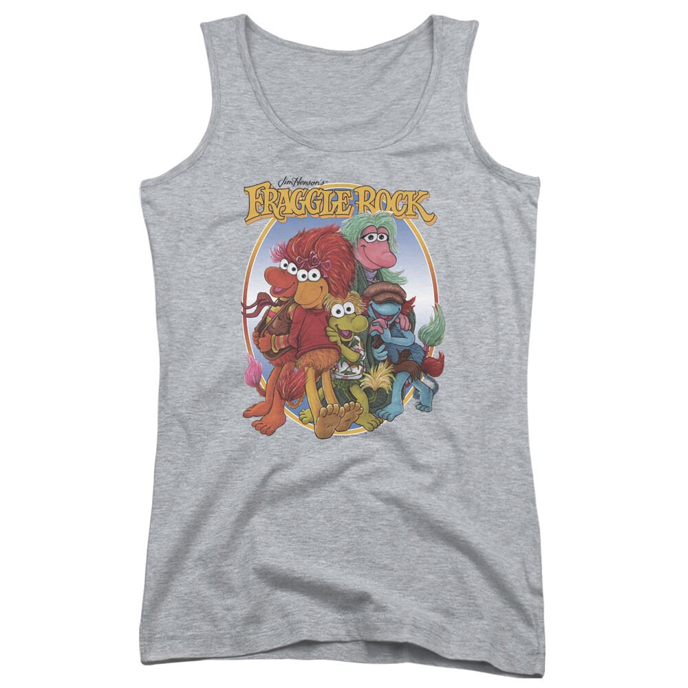 Fraggle Group Hug Woman's and Juniors Athletic Heather - Etsy