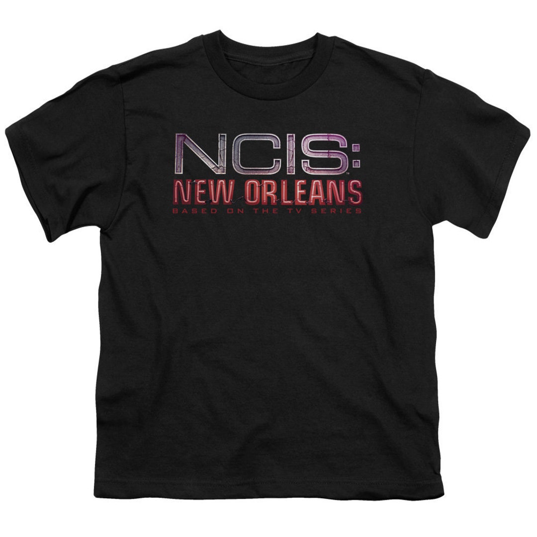 NCIS: New Orleans Neon Sign Kid's Black Shirts - Etsy