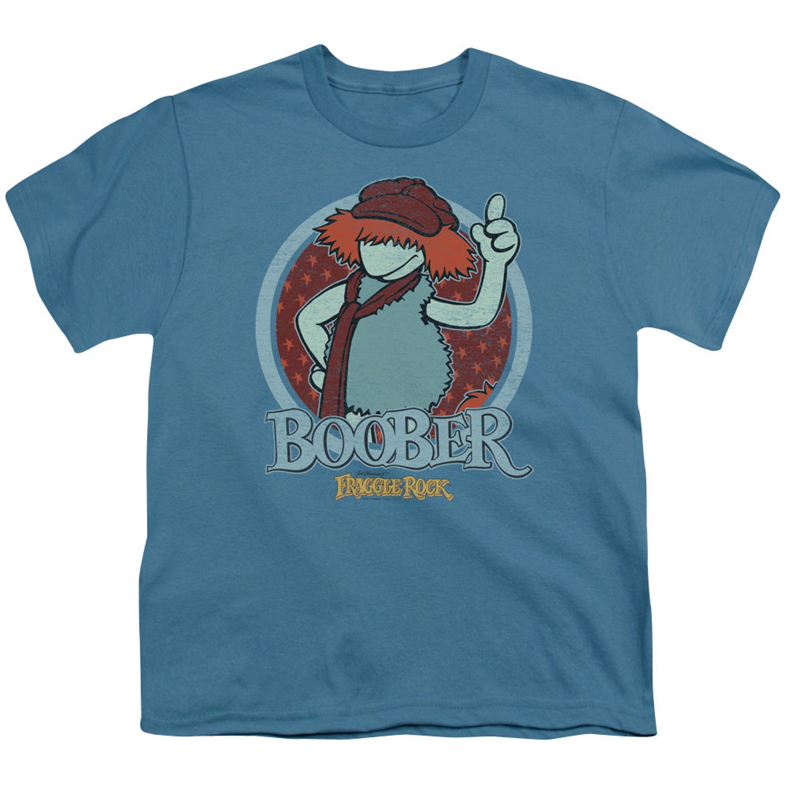 Fraggle Rock Boober Circle Slate Shirts - Etsy