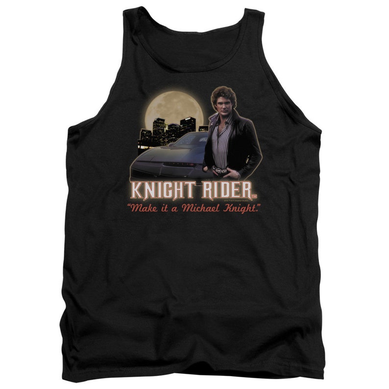 Knight Rider Make It a Michael Knight Black Shirts - Etsy