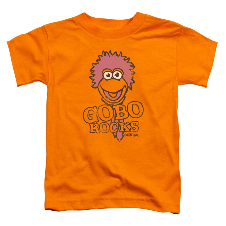 Fraggle Rock Gobo Rocks Orange Shirts - Etsy