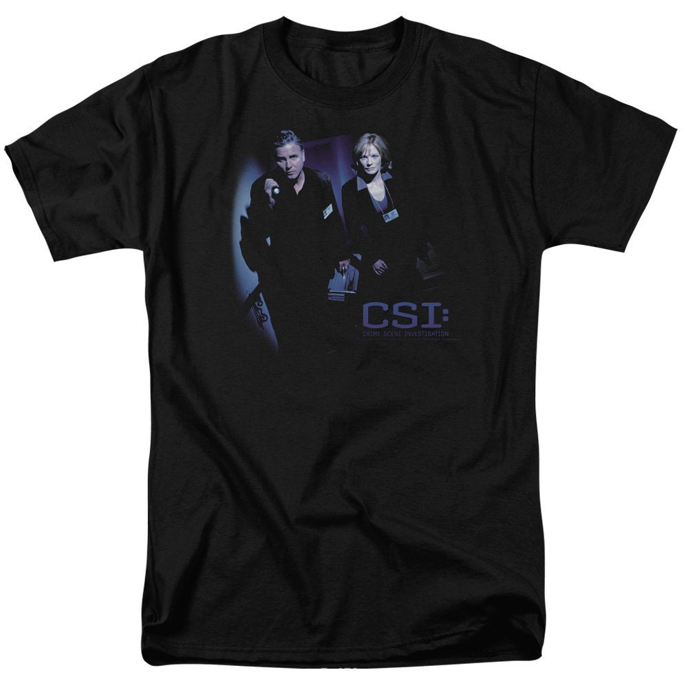 CSI At The Scene Black Shirts | Etsy