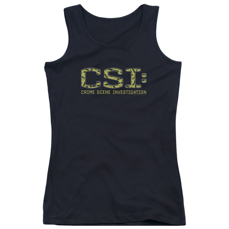 CSI Collage Logo Woman's and Juniors Black Shirts - Etsy