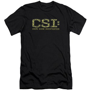 CSI Collage Logo Black Shirts - Etsy