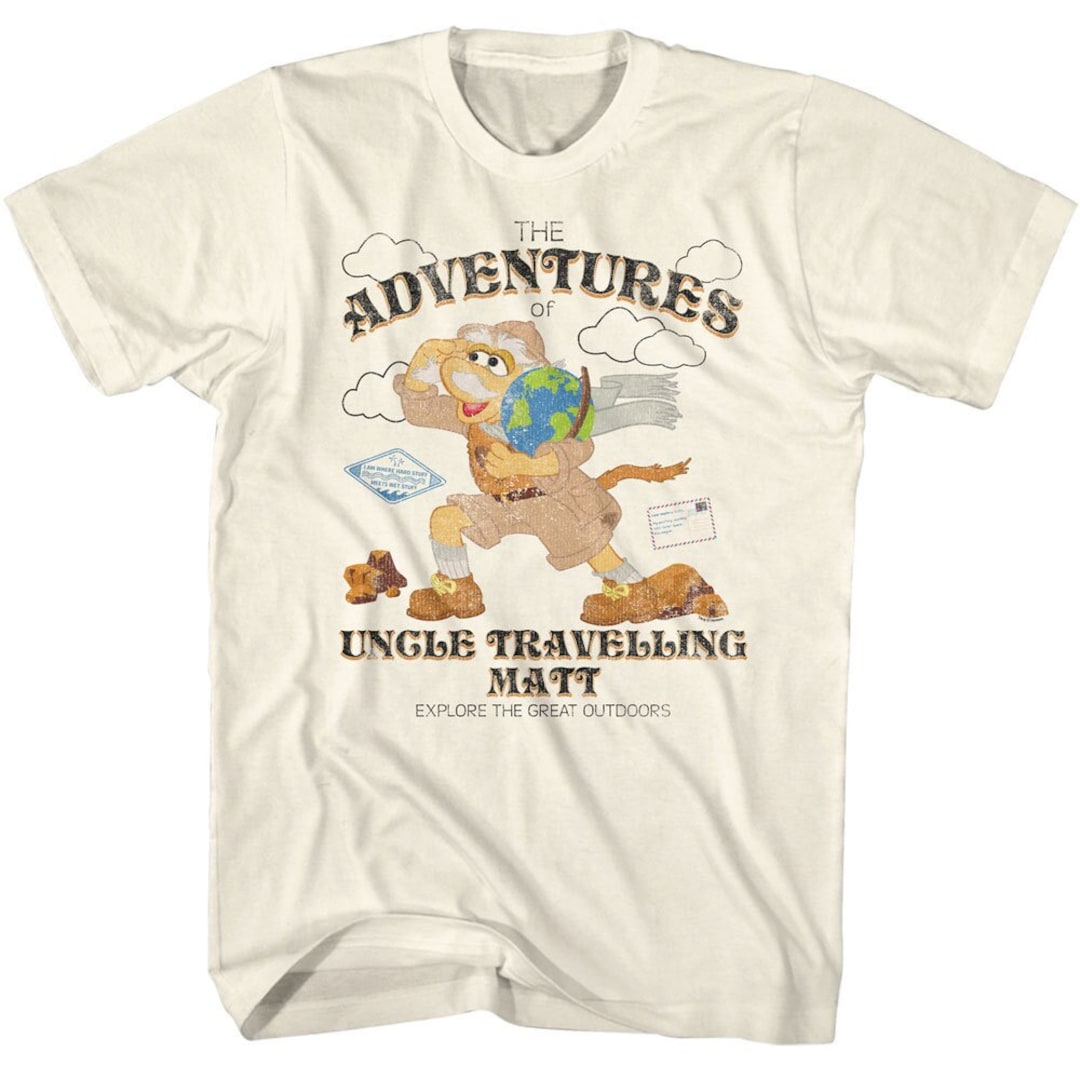 Fraggle Rock Uncle Traveling Matt T-shirt: Officially Licensed 100% ...