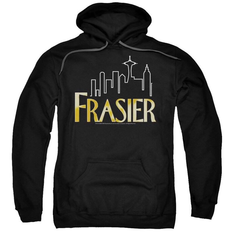Frasier Logo Black Adult Shirts - Etsy
