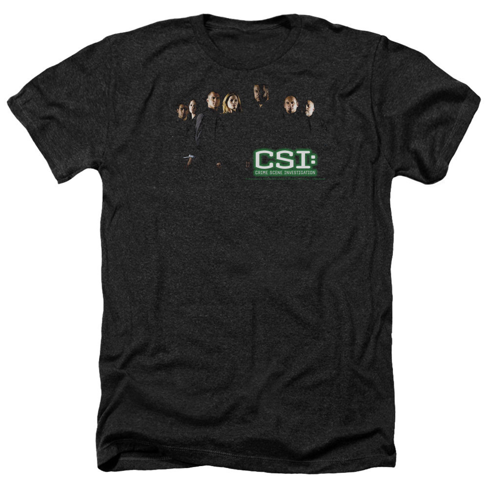 CSI: Crime Scene Investigation Cast Black Shirts | Etsy