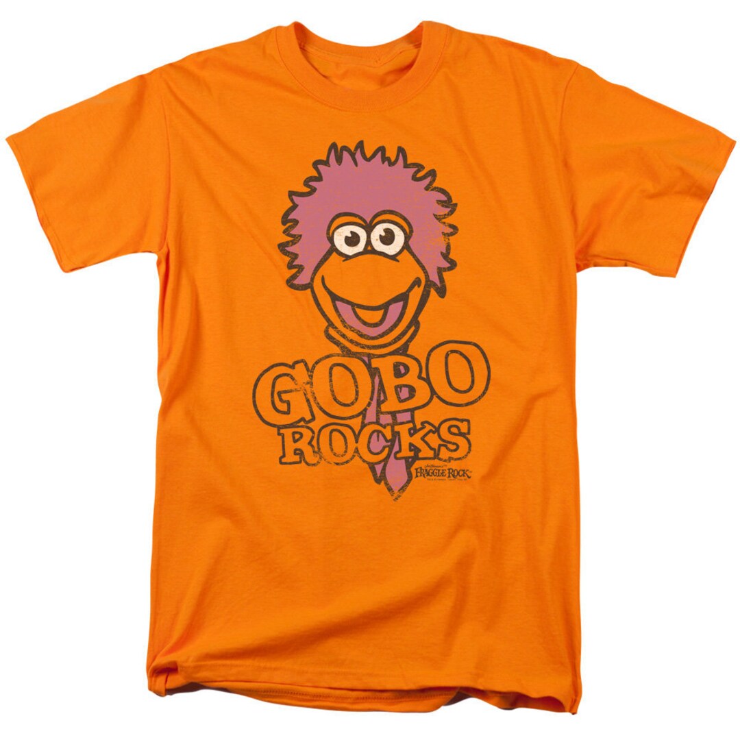 Fraggle Rock Gobo Rocks Orange Shirts - Etsy