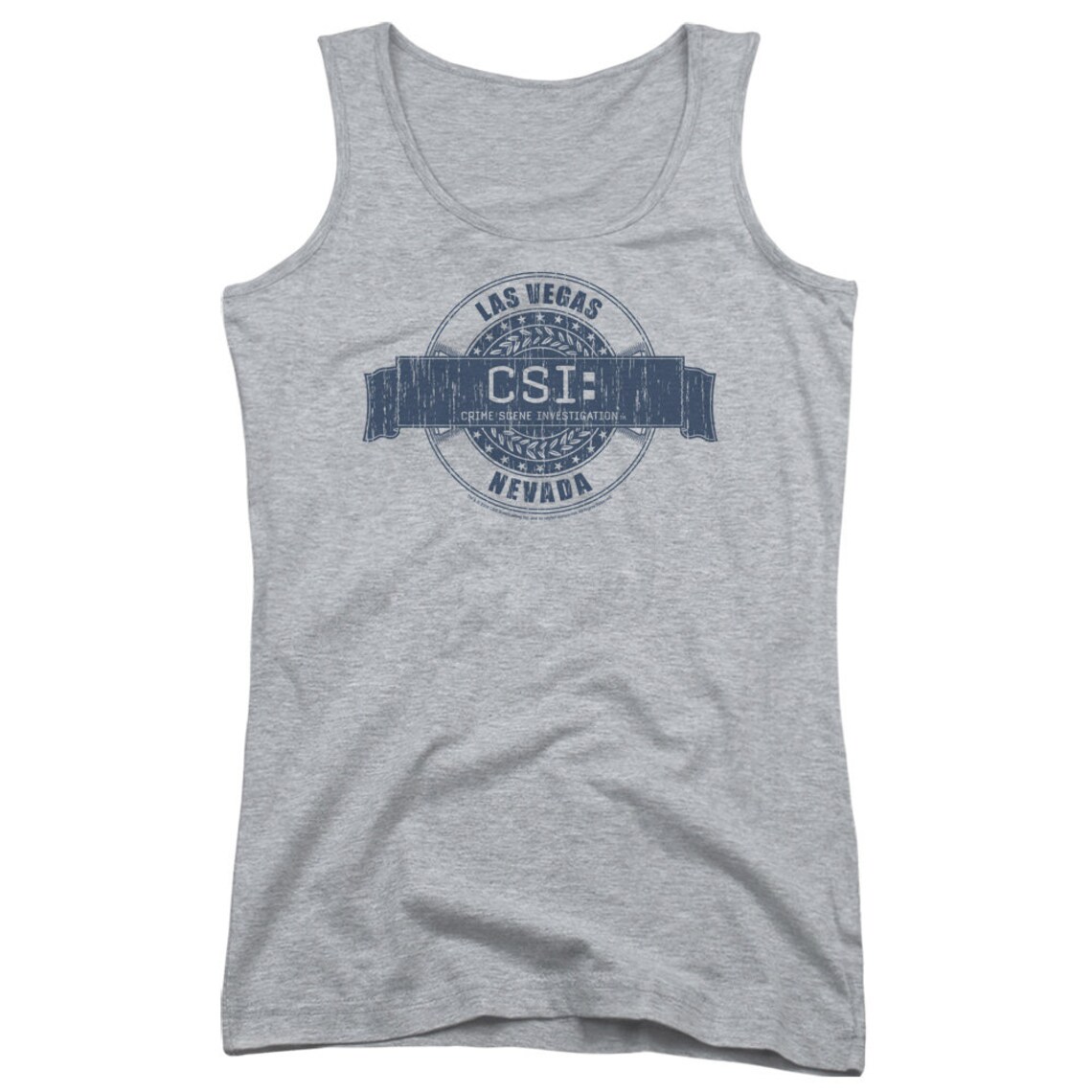 CSI Vegas Badge Woman's and Juniors Athletic Heather | Etsy