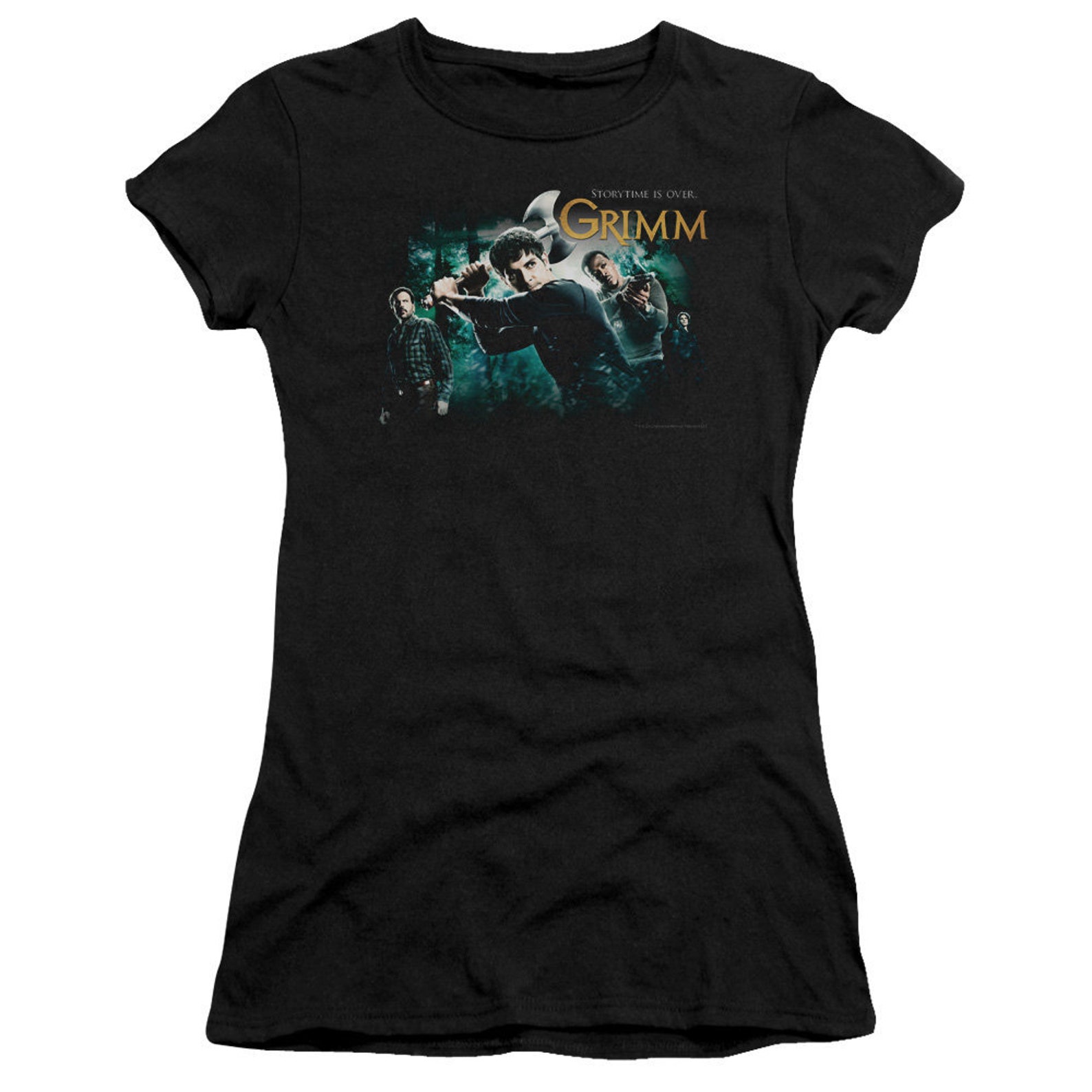 Grimm Storytime is Over Woman's and Juniors Black Shirts - Etsy