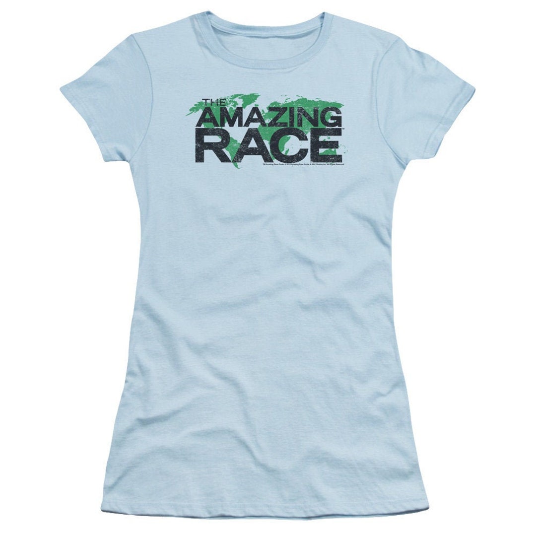The Amazing Race World Woman's and Juniors Light Blue Shirts - Etsy