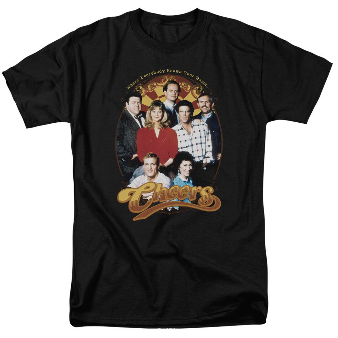 Cheers Group Shot Black Shirts - Etsy