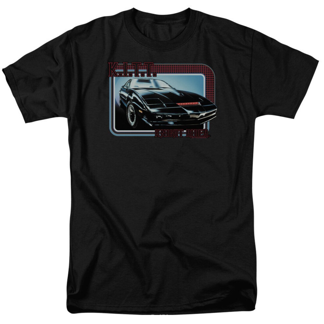 Knight Rider KITT Black Shirts - Etsy