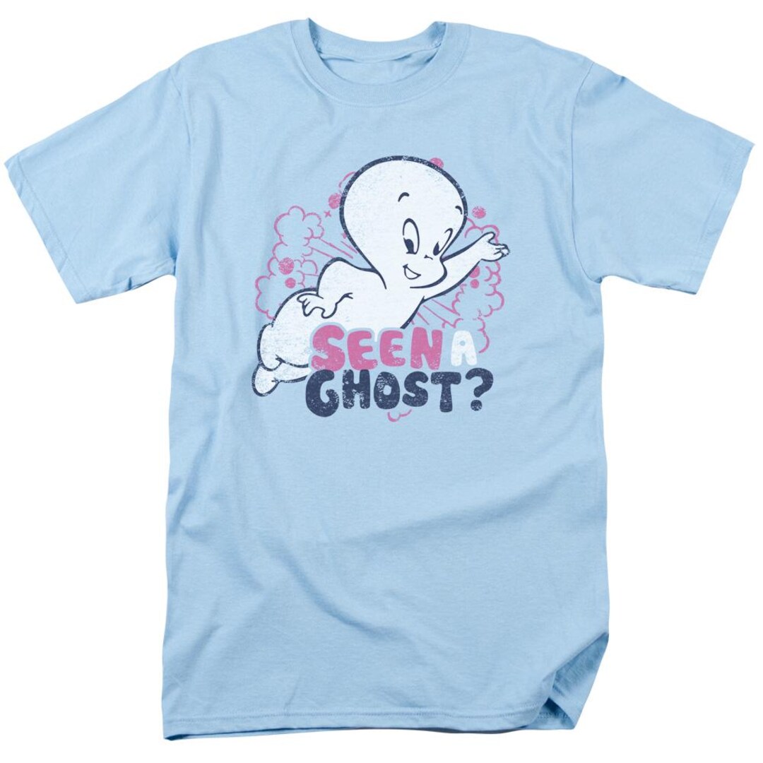 Casper Seen a Ghost Light Blue Shirts - Etsy