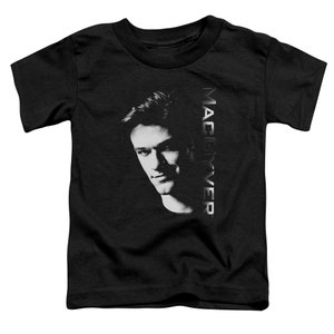 Macgyver Logo Kid's Black Shirts - Etsy