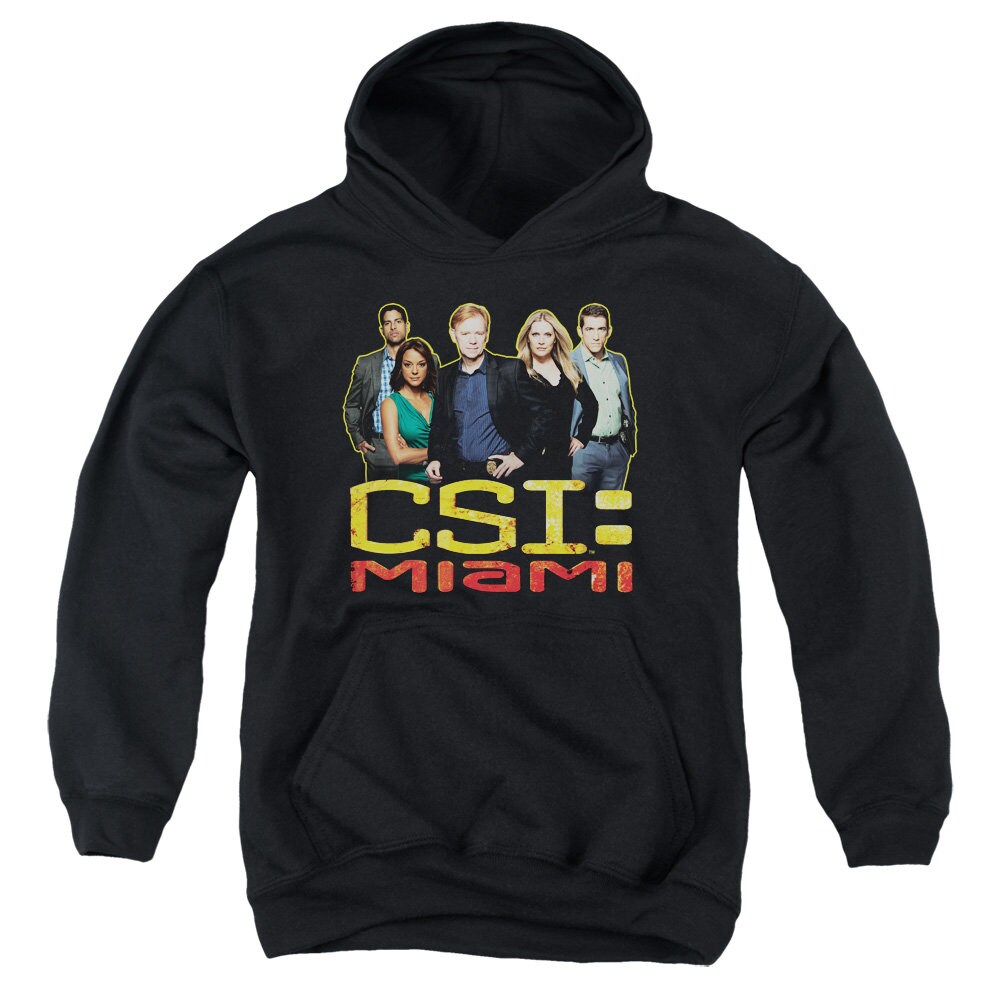 CSI Miami Cast Kid's Black Shirts - Etsy