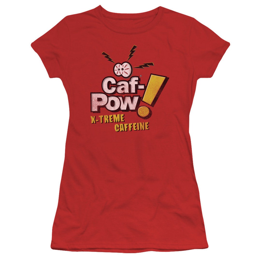 NCIS Caf-pow X-treme Caffeine Woman's and Juniors Red Shirts - Etsy