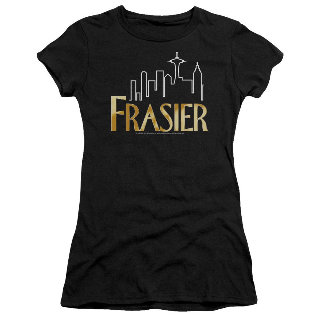 Frasier Logo Woman's and Juniors Black Shirts - Etsy