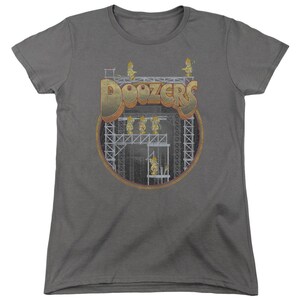 Fraggle Rock Doozer's Construction Woman's and Juniors Charcoal Shirts ...