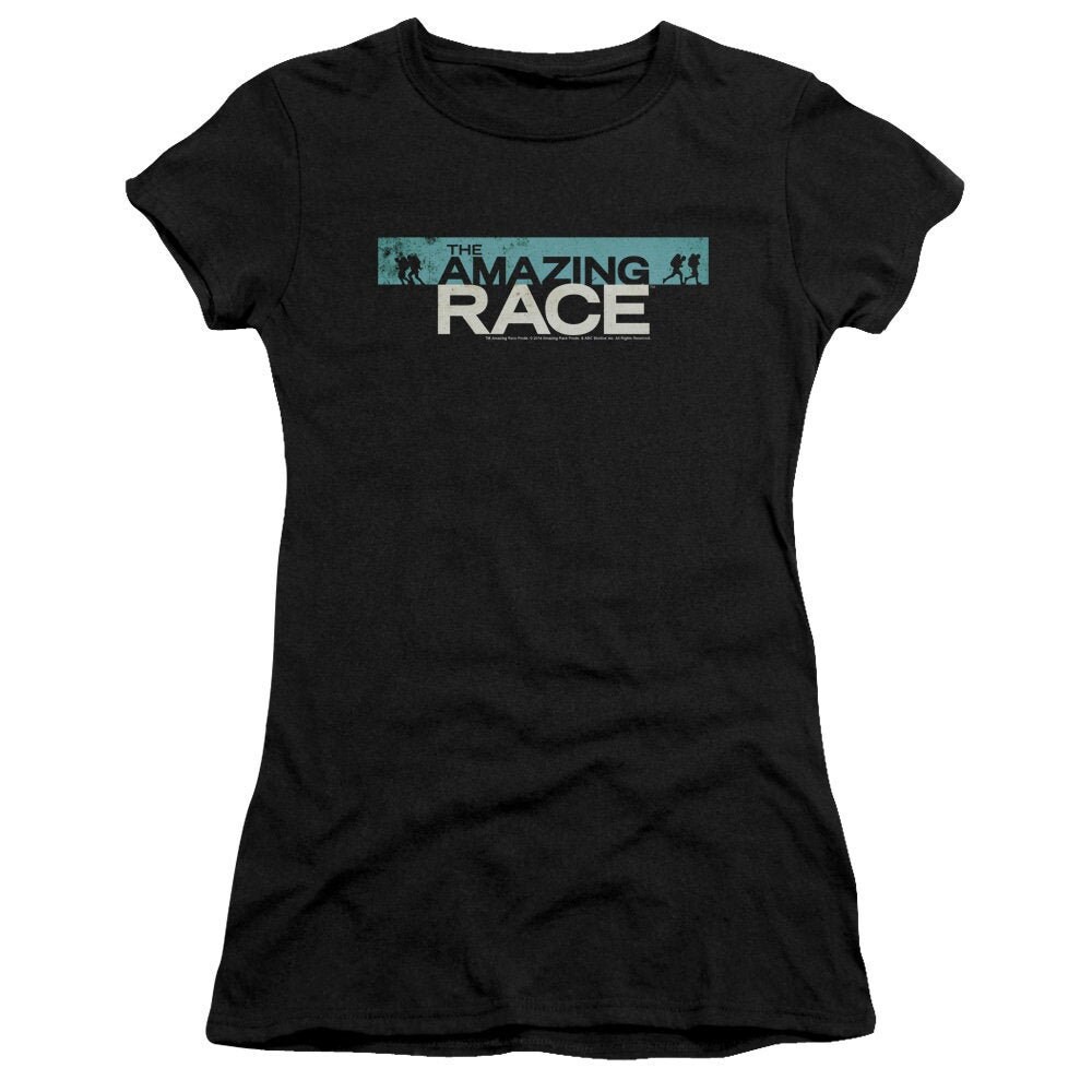 The Amazing Race Bar Logo Woman's and Juniors Black Shirts - Etsy
